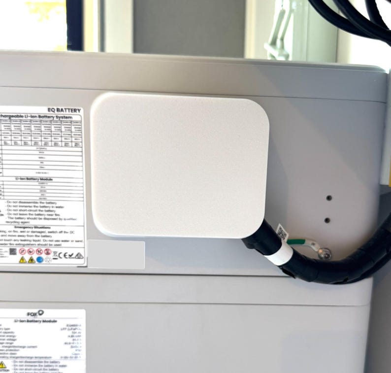 Foxess EQ4800 Solar Battery Cable Cover – 3D Printed PETG | Outdoor ...