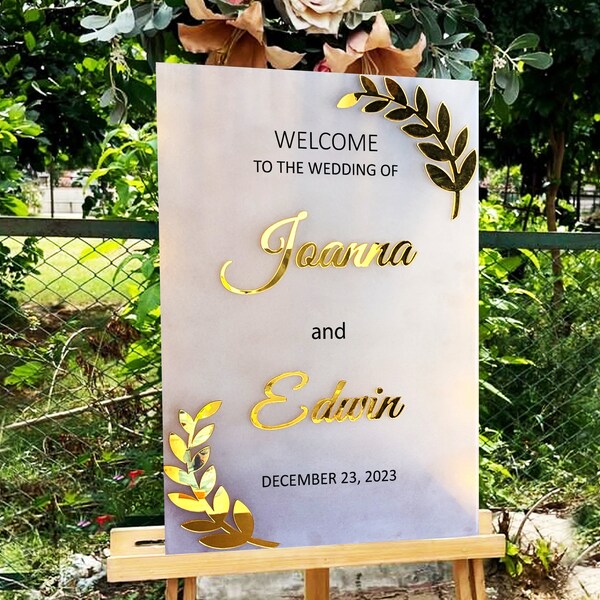 Acrylic Welcome Sign - Etsy