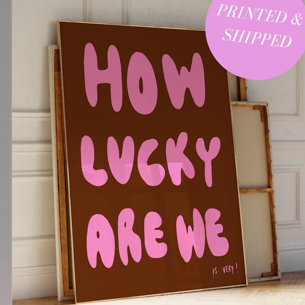 Pink and Brown Decor - Etsy