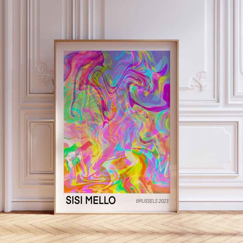 Abstract Print - Etsy