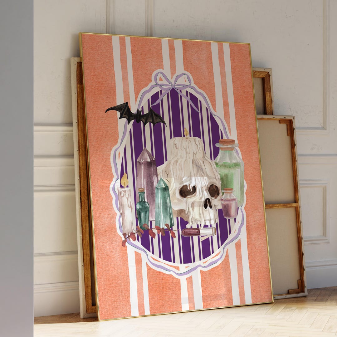 Halloween Printable Wall Art Halloween Art Prints Spooky Prints ...