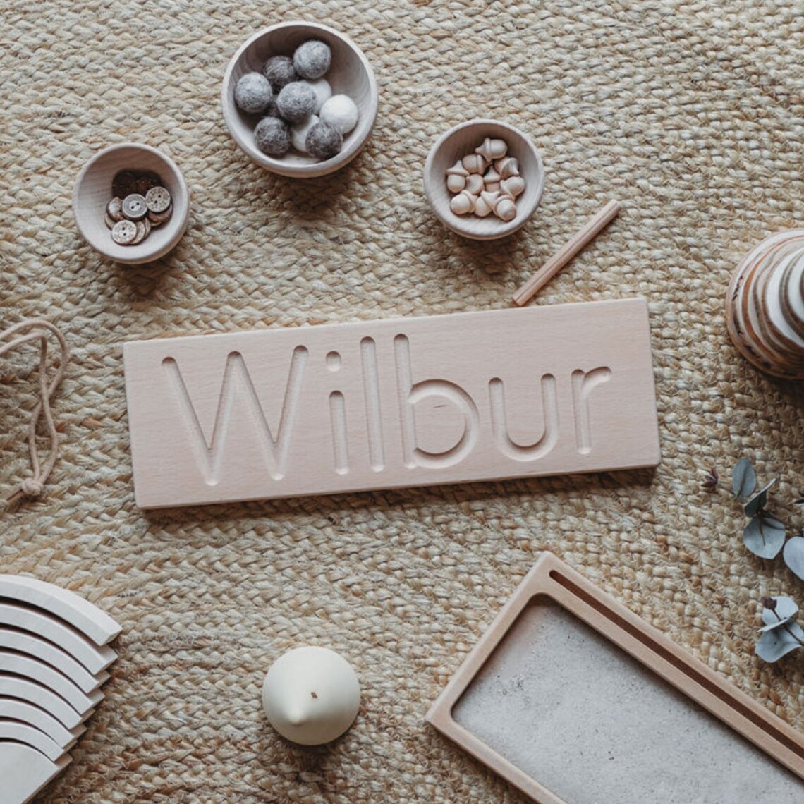 Name Tracing Board Standard Font - Etsy