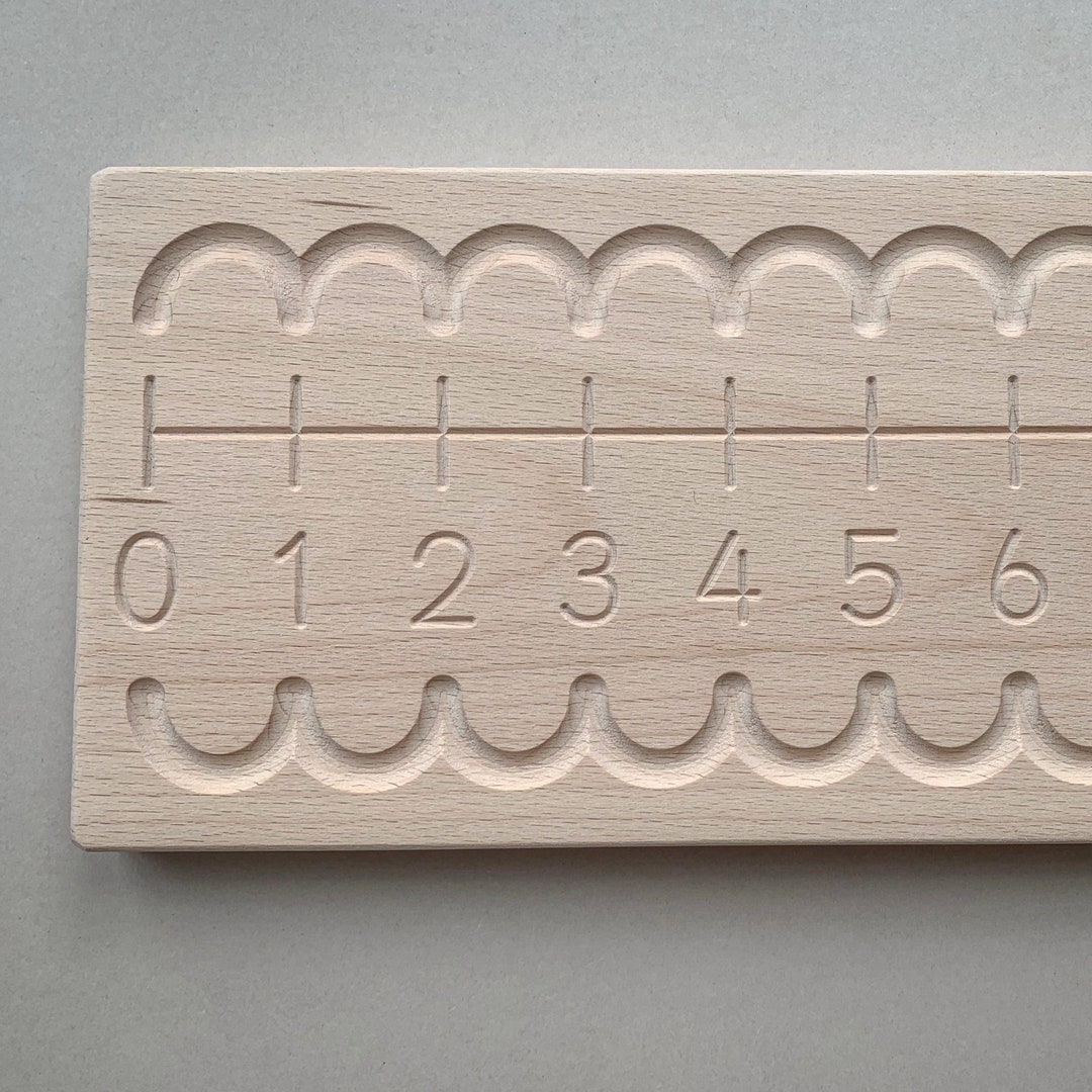 Large Wooden Number Line Board - Etsy