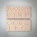 Pre-writing Tracing Boards Set of 2 - Etsy