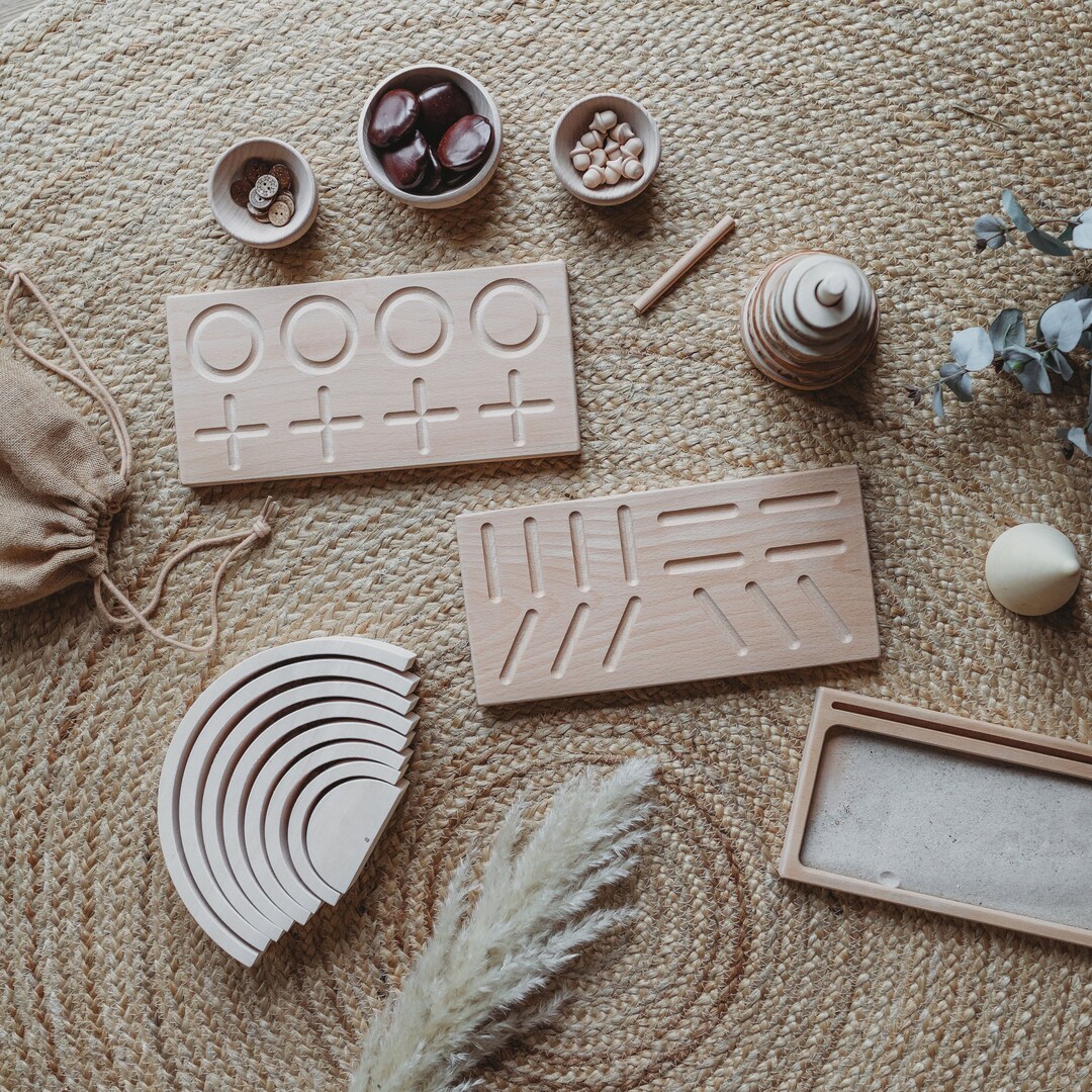 Pre-writing Tracing Boards - Set of 2 | Mark-making Boards | Early ...