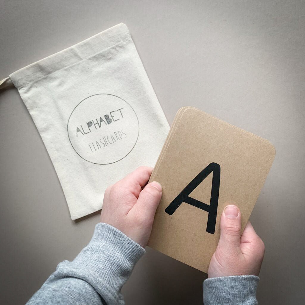 Cursive Alphabet Flashcards - Etsy