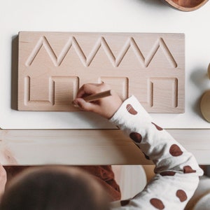 Pre-writing Tracing Boards - Set of 2 | Mark-making Boards | Early ...