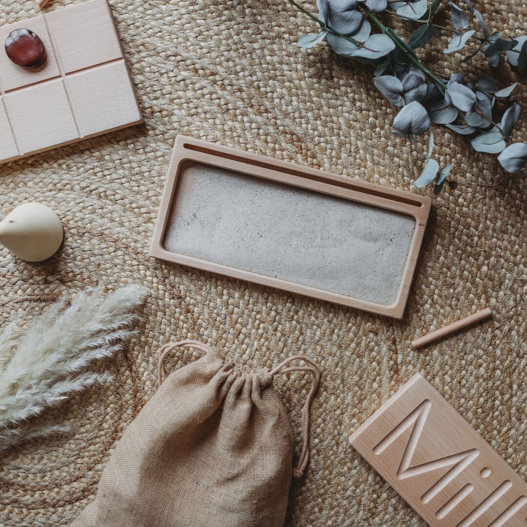 Sand Writing Tray Set - Etsy