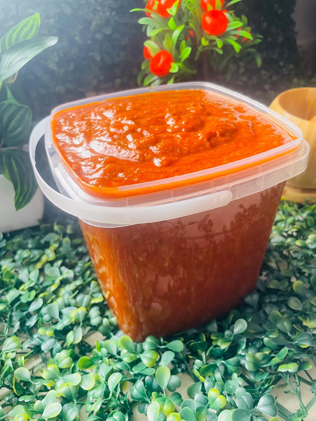 Get 2 Liters of Our Delicious Jollof Rice Stew Base! Simply Add Rice ...
