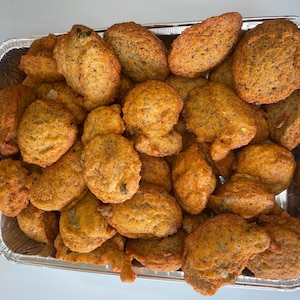 Half Pan (45pcs ) of Delicious Ghanaian Koose (akara). Take Them With ...