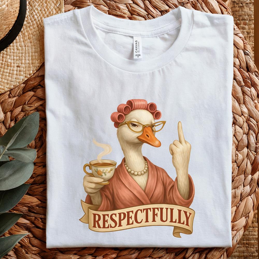 Funny Goose PNG, Sassy Goose Clipart, Middle Finger Sublimation, Adult ...