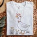 Spring Silly Goose PNG Digital Download, Retro Cottagecore Trendy Art ...