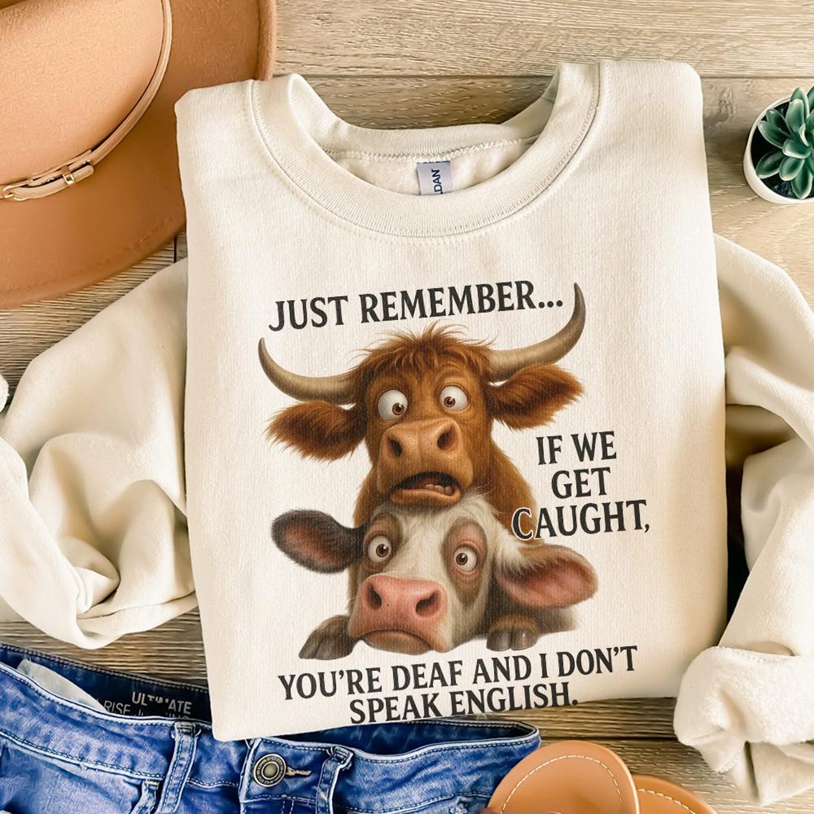 Just Remember Funny Cow Quote PNG, Highland Cow & Dairy Cow Humor ...