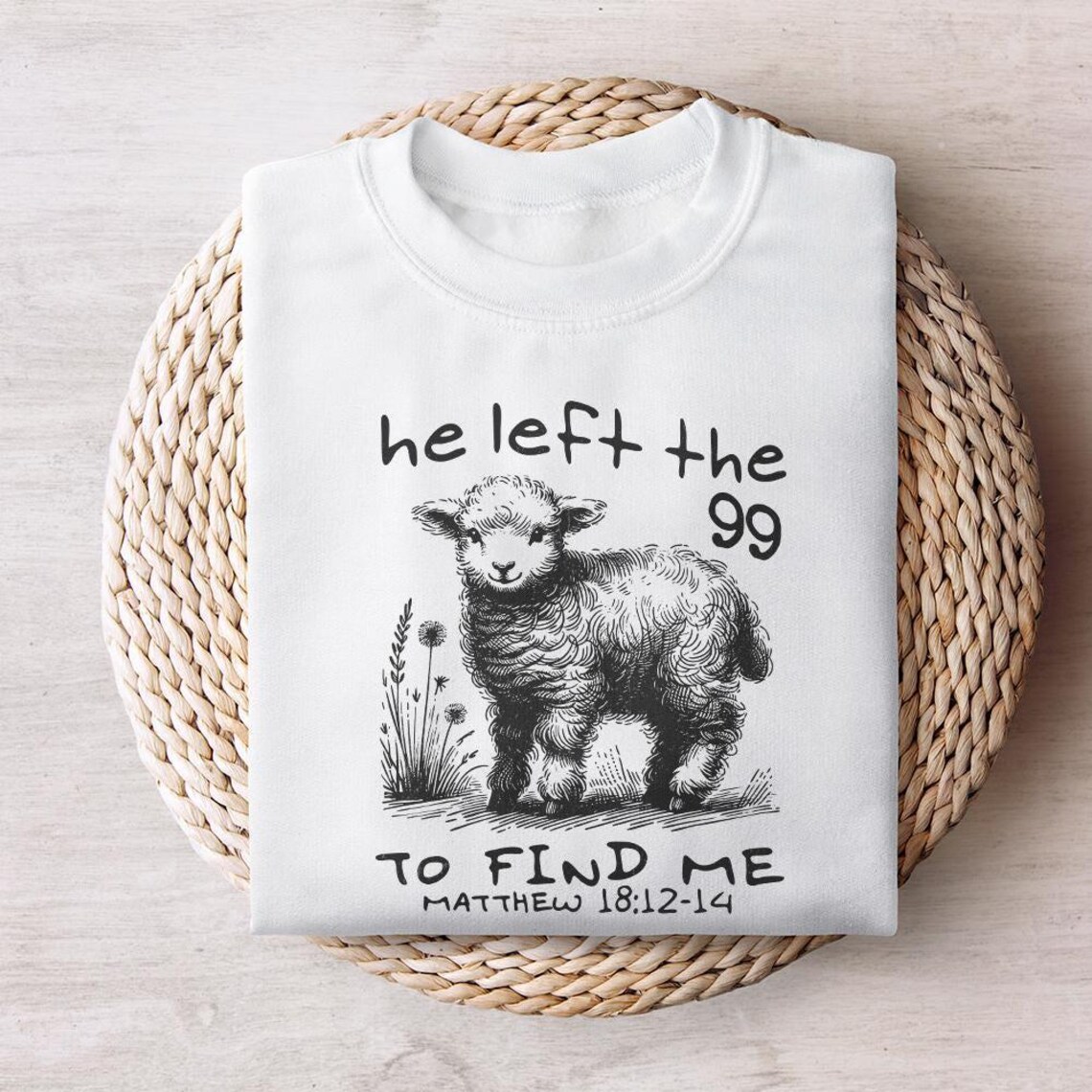He Left the 99 PNG, Bible Verse PNG, Christian Png, Religious PNG ...