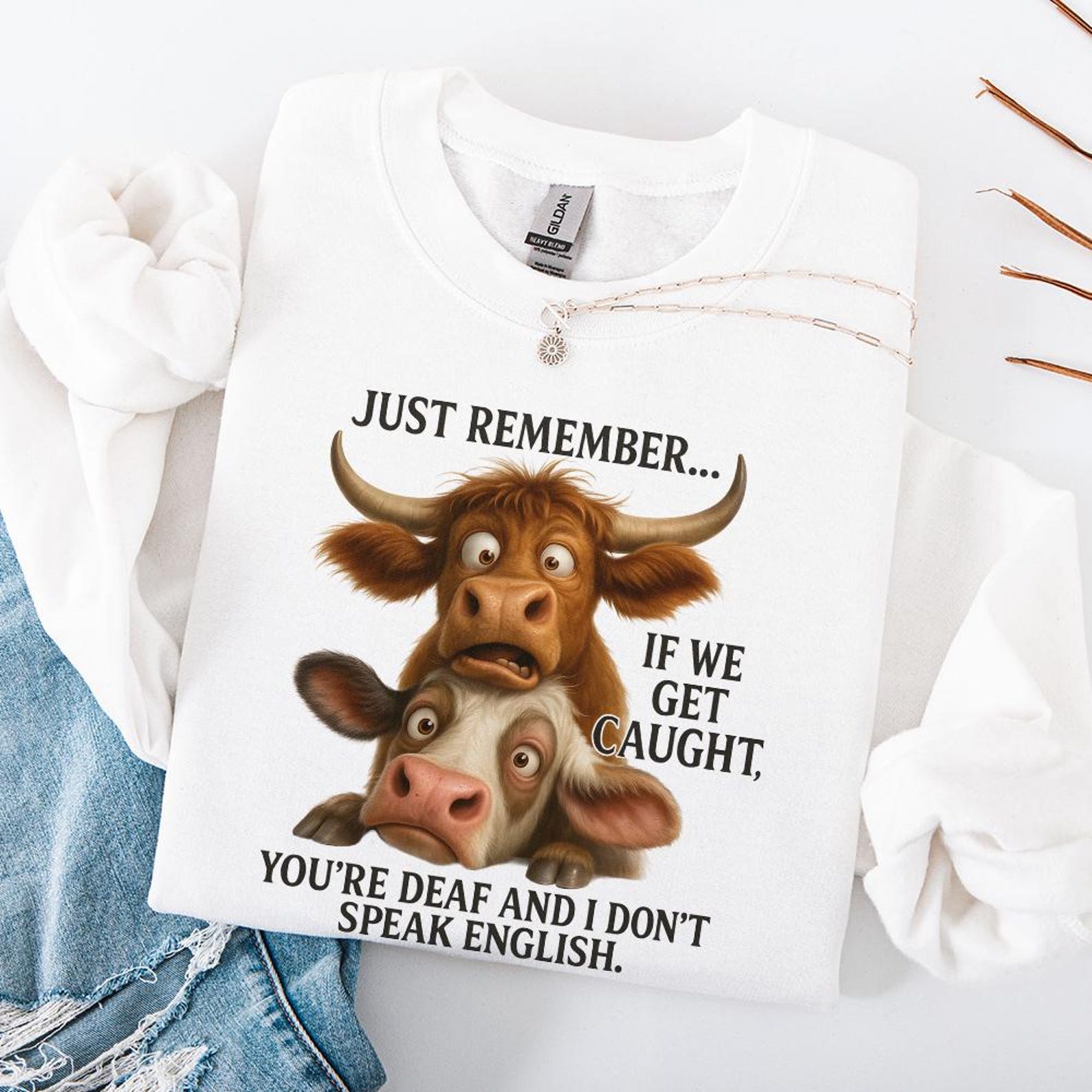 Just Remember Funny Cow Quote PNG, Highland Cow & Dairy Cow Humor ...