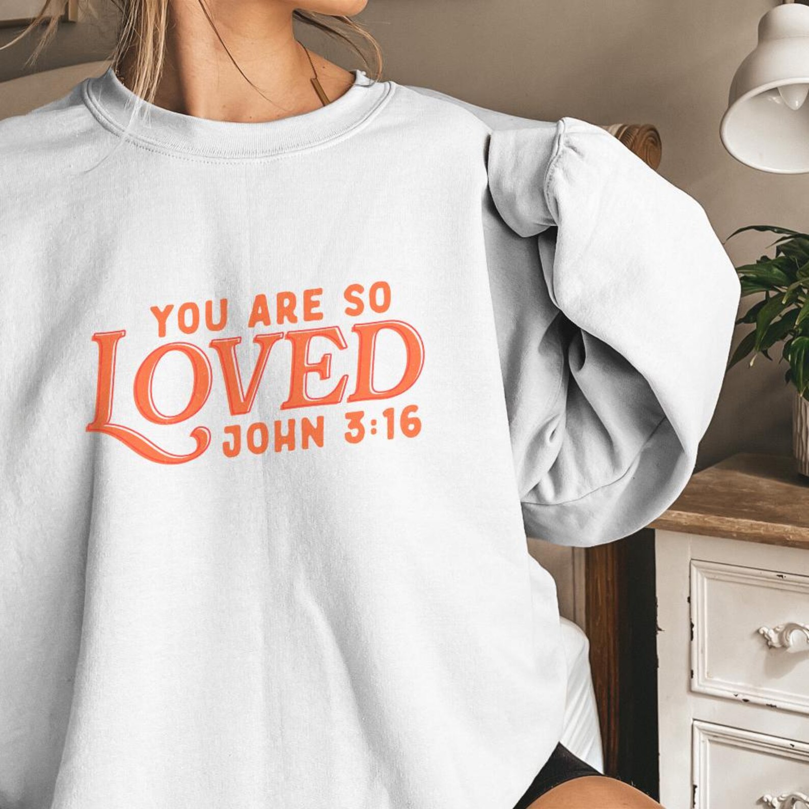 You Are so Loved PNG, Christian Verse, Bible Verse Shirt Design, John 3 ...