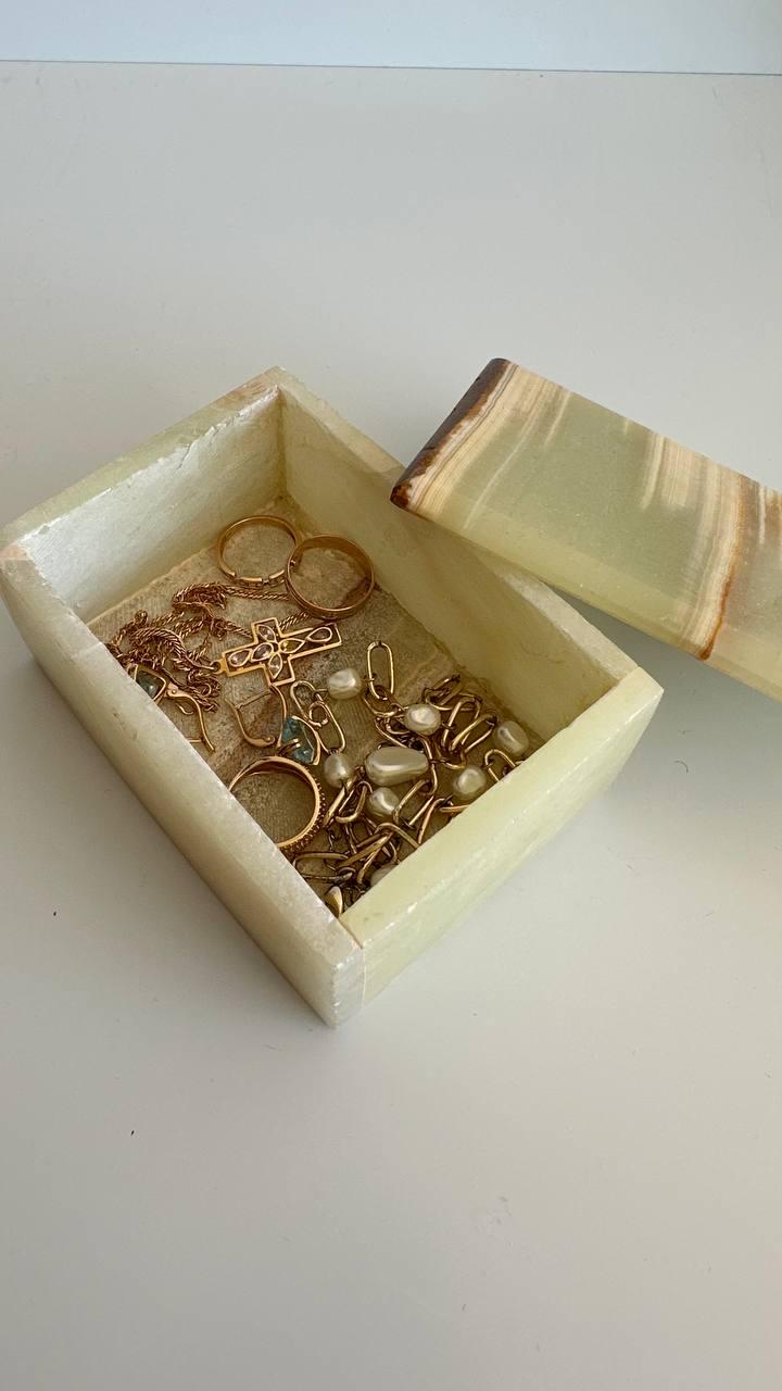 Vintage Onyx Box - Etsy