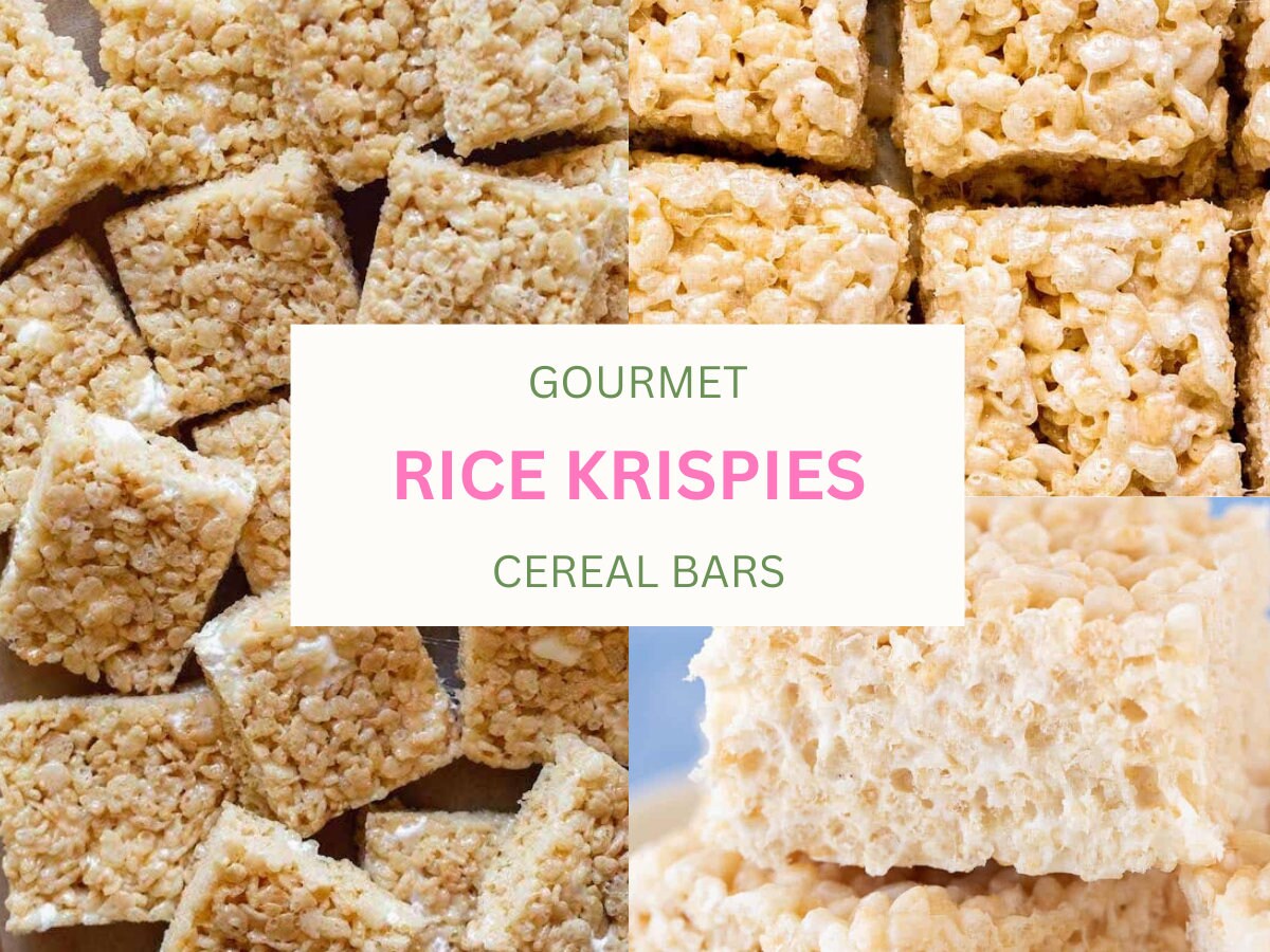 Rice Krispies Cereal Bars, Rice Krispies Treats, Baked Goods, Dessert ...