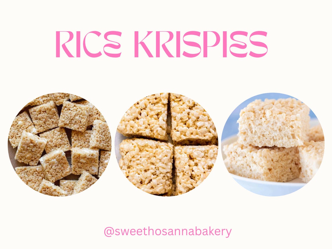 Rice Krispies Cereal Bars, Rice Krispies Treats, Baked Goods, Dessert ...