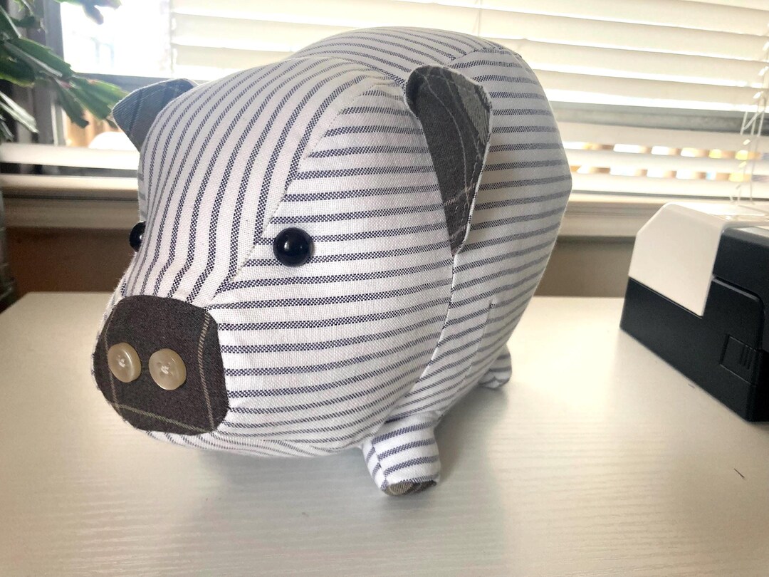 Memory Pig Handmade From a Loved One's Clothes - Etsy