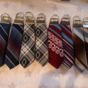 Memory Key Chain From a Loved One’s Clothes or Ties - Etsy