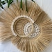 Raffia Wall Decor Raffia Bead Decor Raffia Round Wall Decor Natural ...