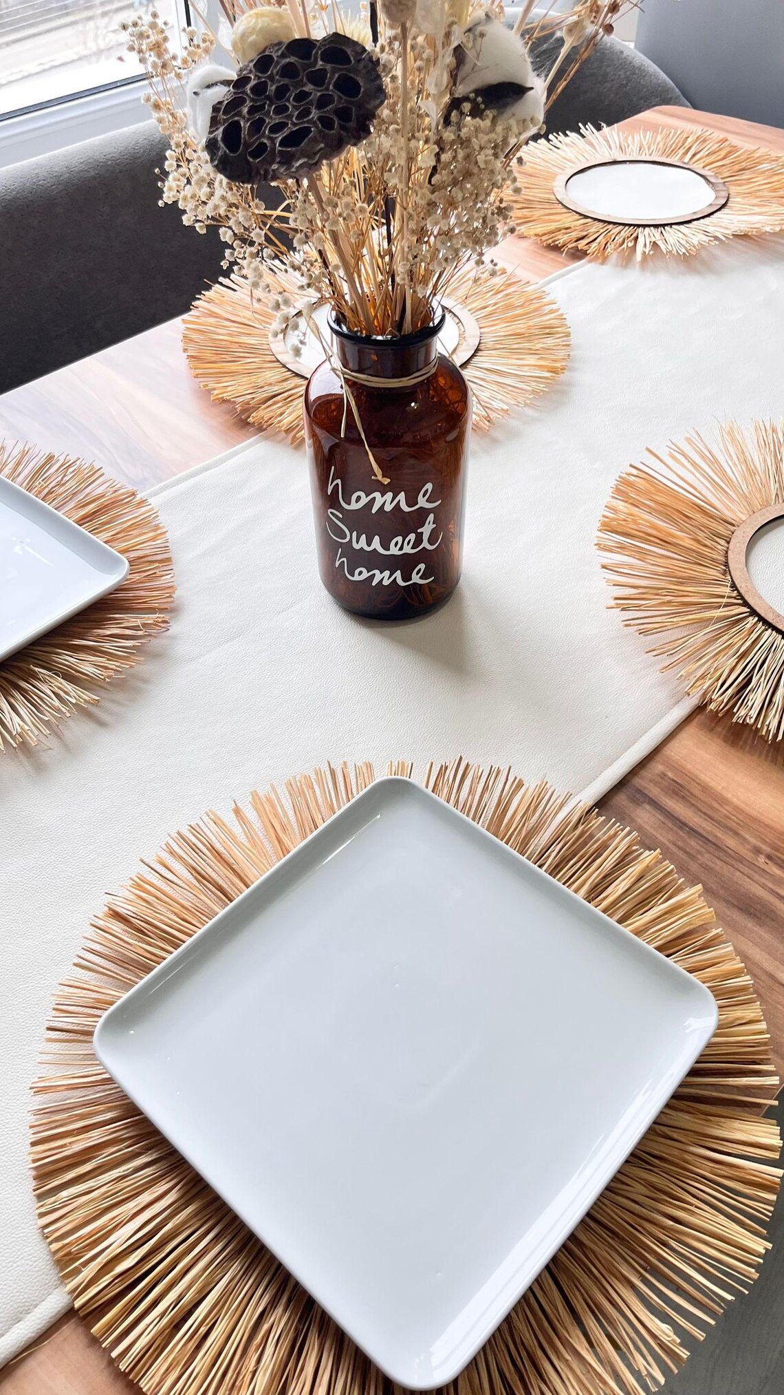 Bohemian 6-piece Supla Set Dining Table Decor Supla Set Gift ...
