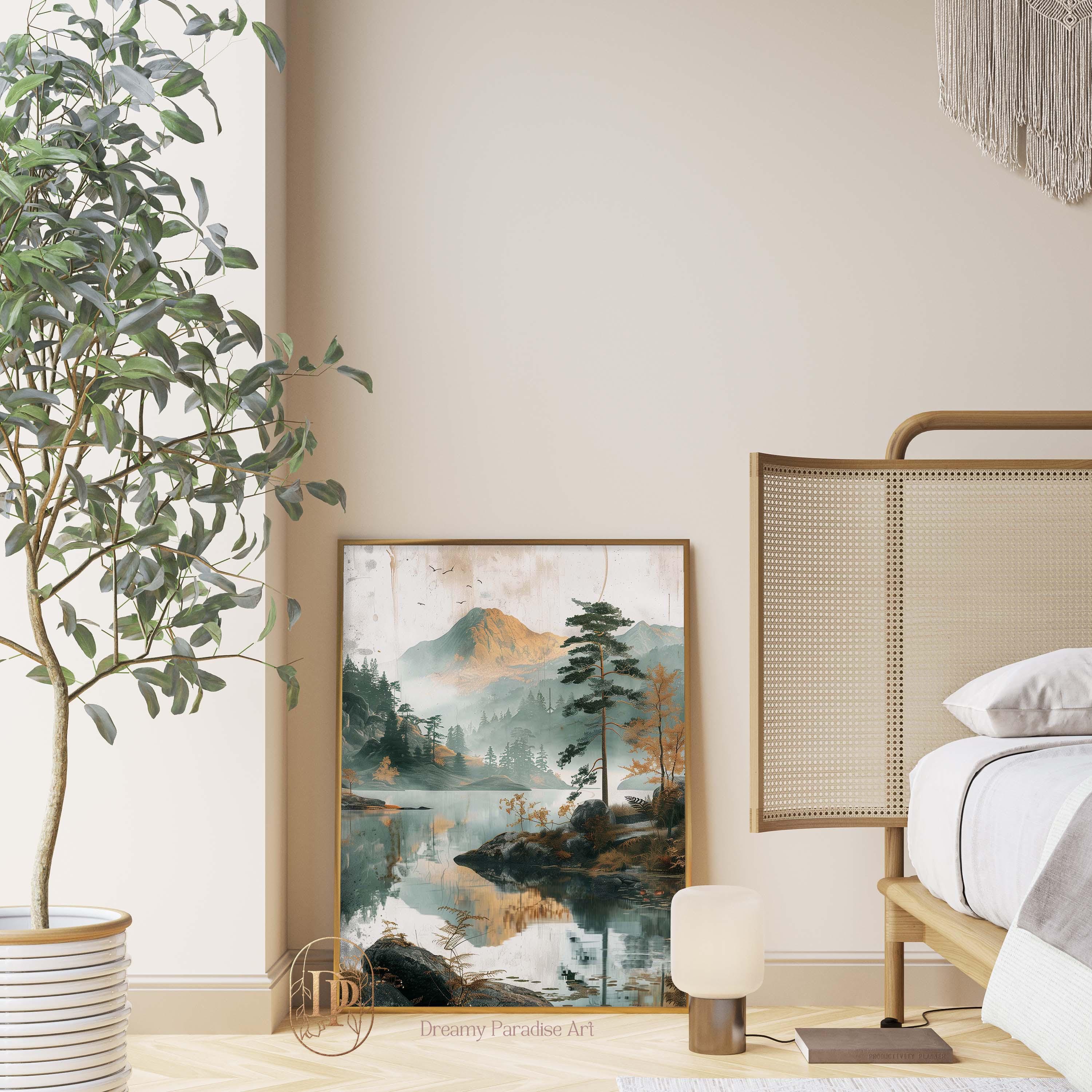 Aesthetic Sage Green Japandi Wall Art Instant Download Print Art Living ...