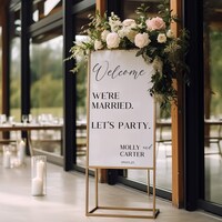 Reception Sign - Etsy