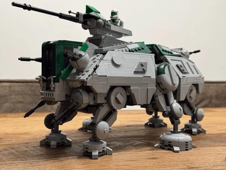Star Wars AT-TE All-terrain Walker + At-rt Building Blocks Set - Etsy