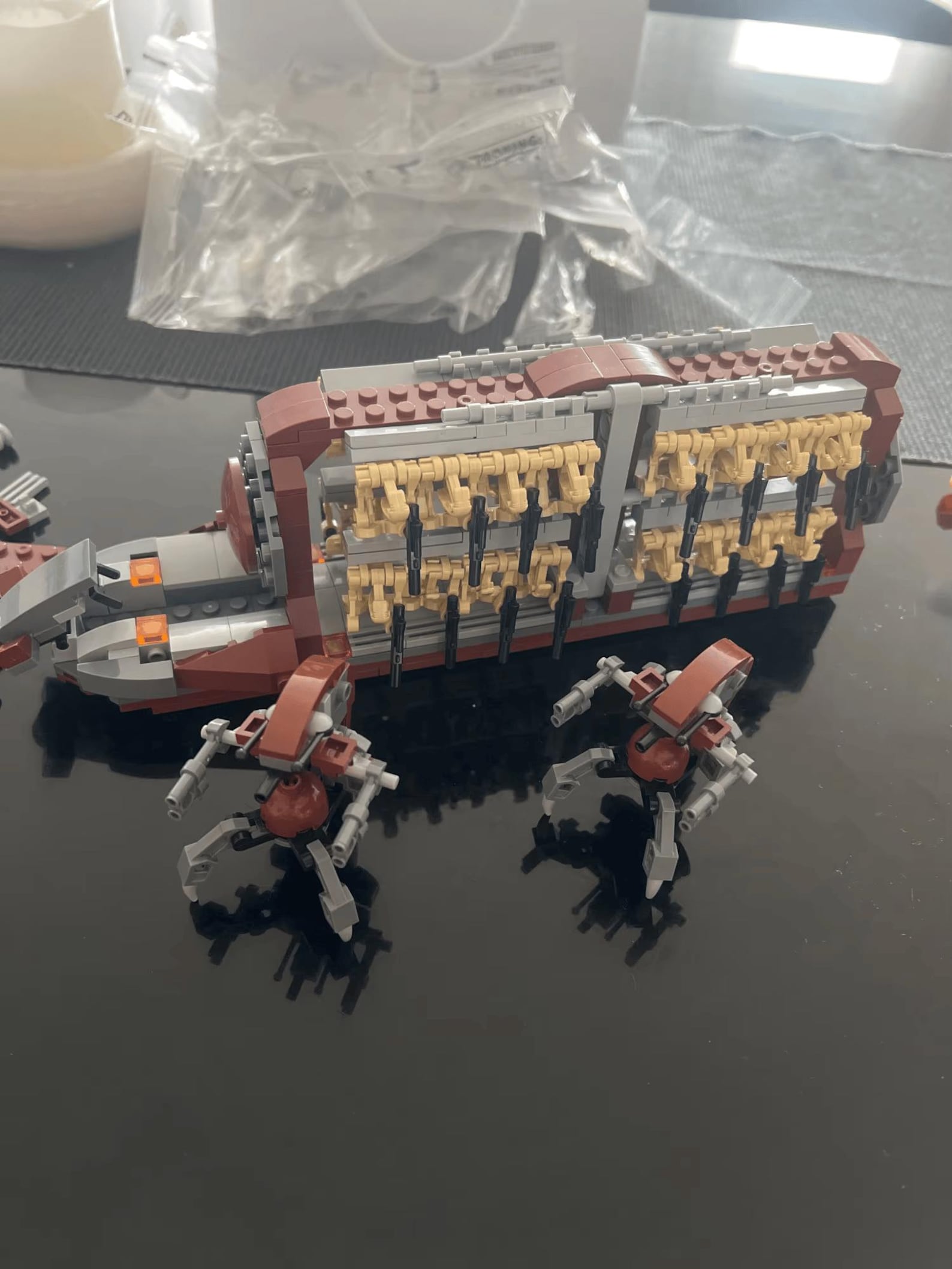 Star Wars Drone Ship Clone Wars Building Block Set (alt Bricks) - Etsy