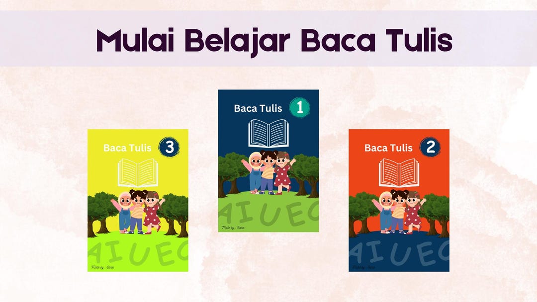 Baca Tulis 1 buku Tentang Mengenalkan Huruf Pada Anak Usia Dini Dan ...