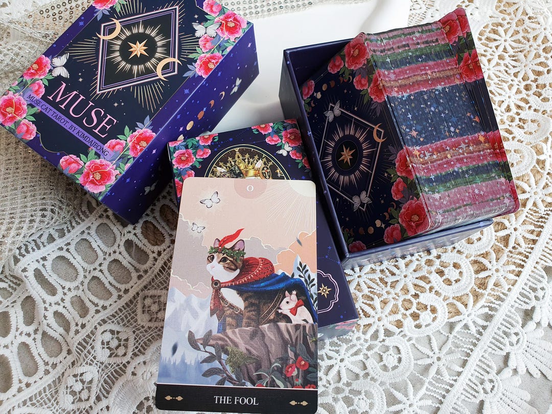 Muse Cat Tarot Cards(genuine Korean Product) - Etsy