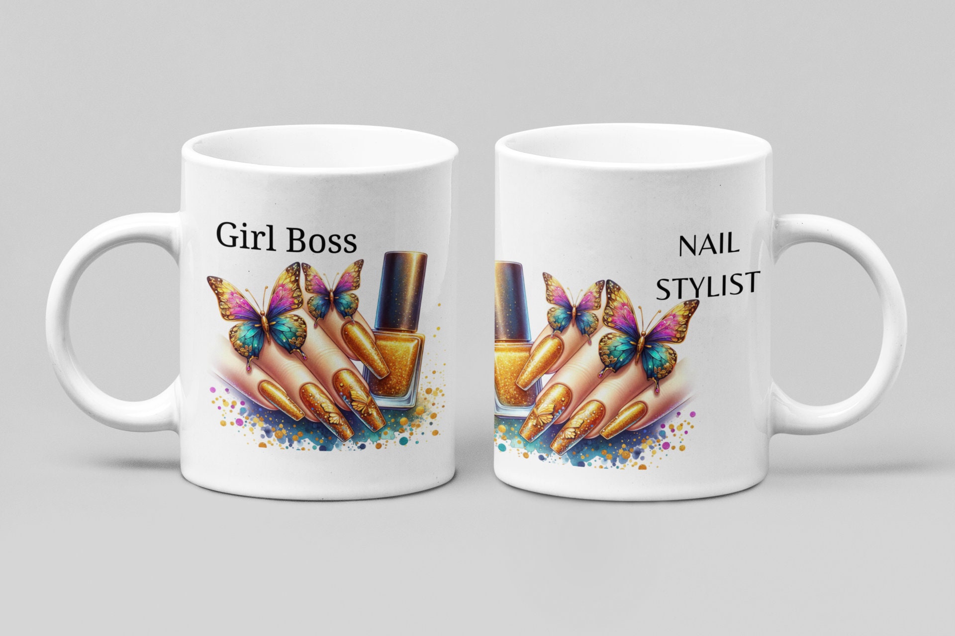 Mug, Entrepreneur Mug, Nails Mug, Nails, Nail Mug, Nail Technician Mug ...