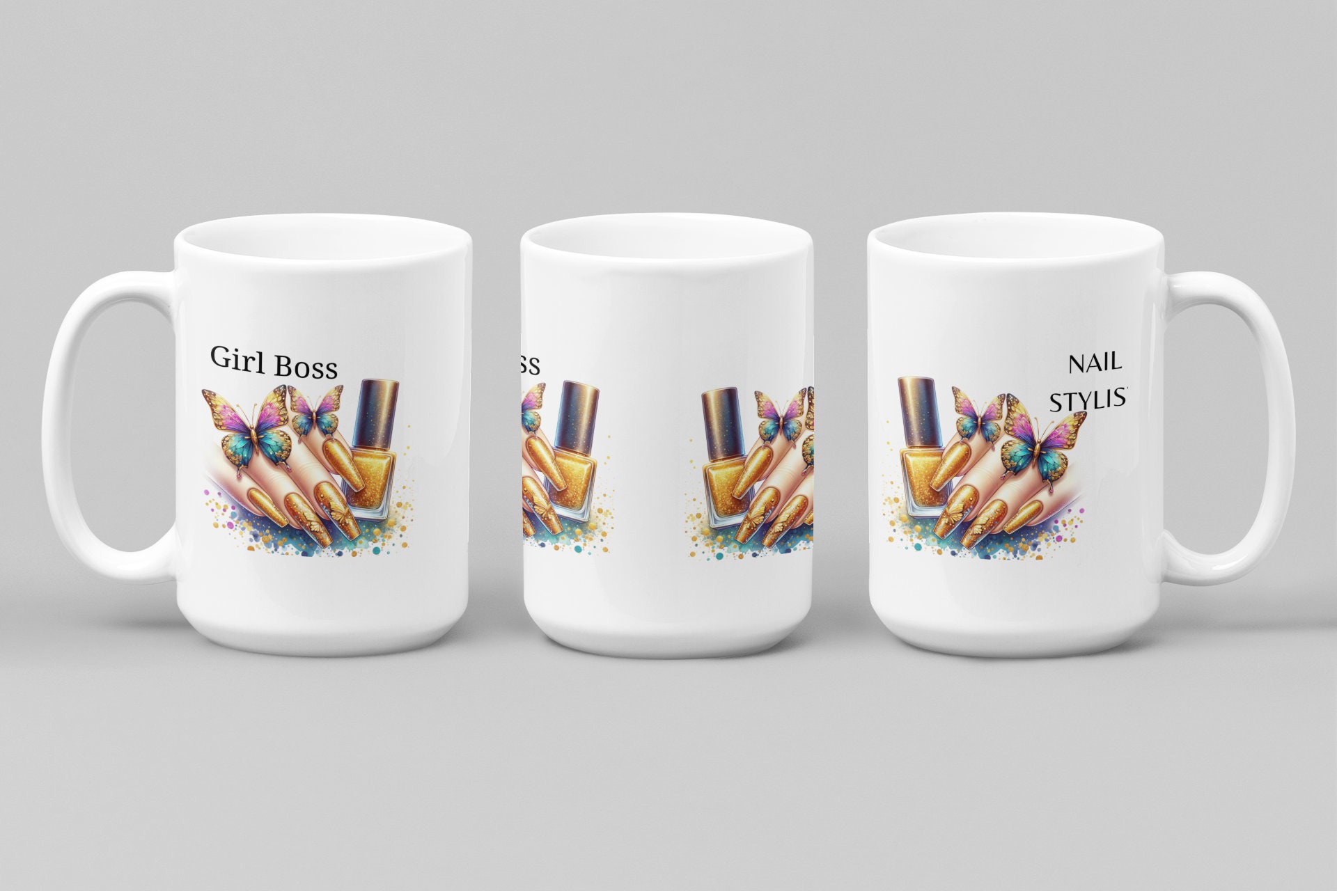 Mug, Entrepreneur Mug, Nails Mug, Nails, Nail Mug, Nail Technician Mug ...