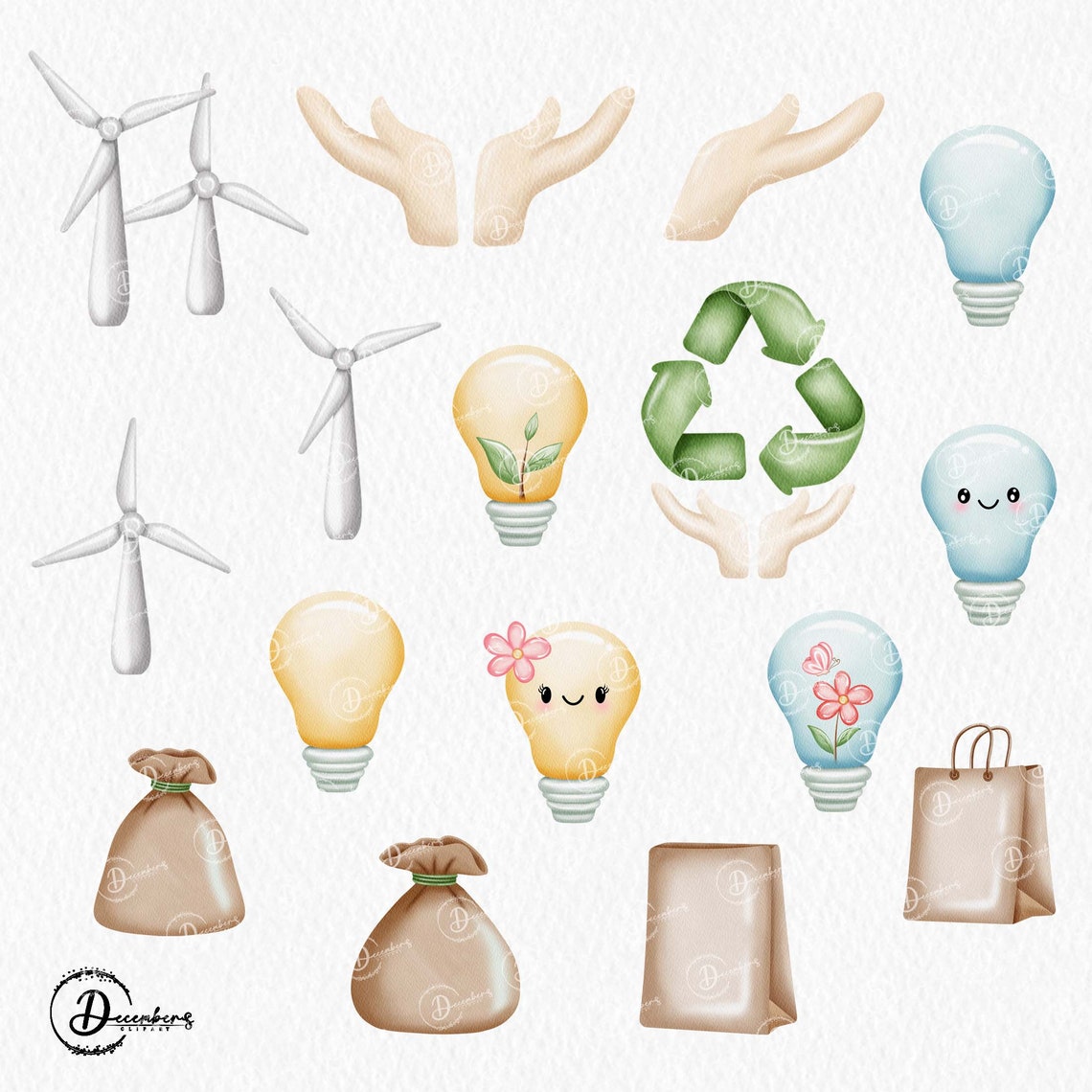 Earth Day, Watercolor Earth Day, Earth Day Clipart, Environment Clipart ...