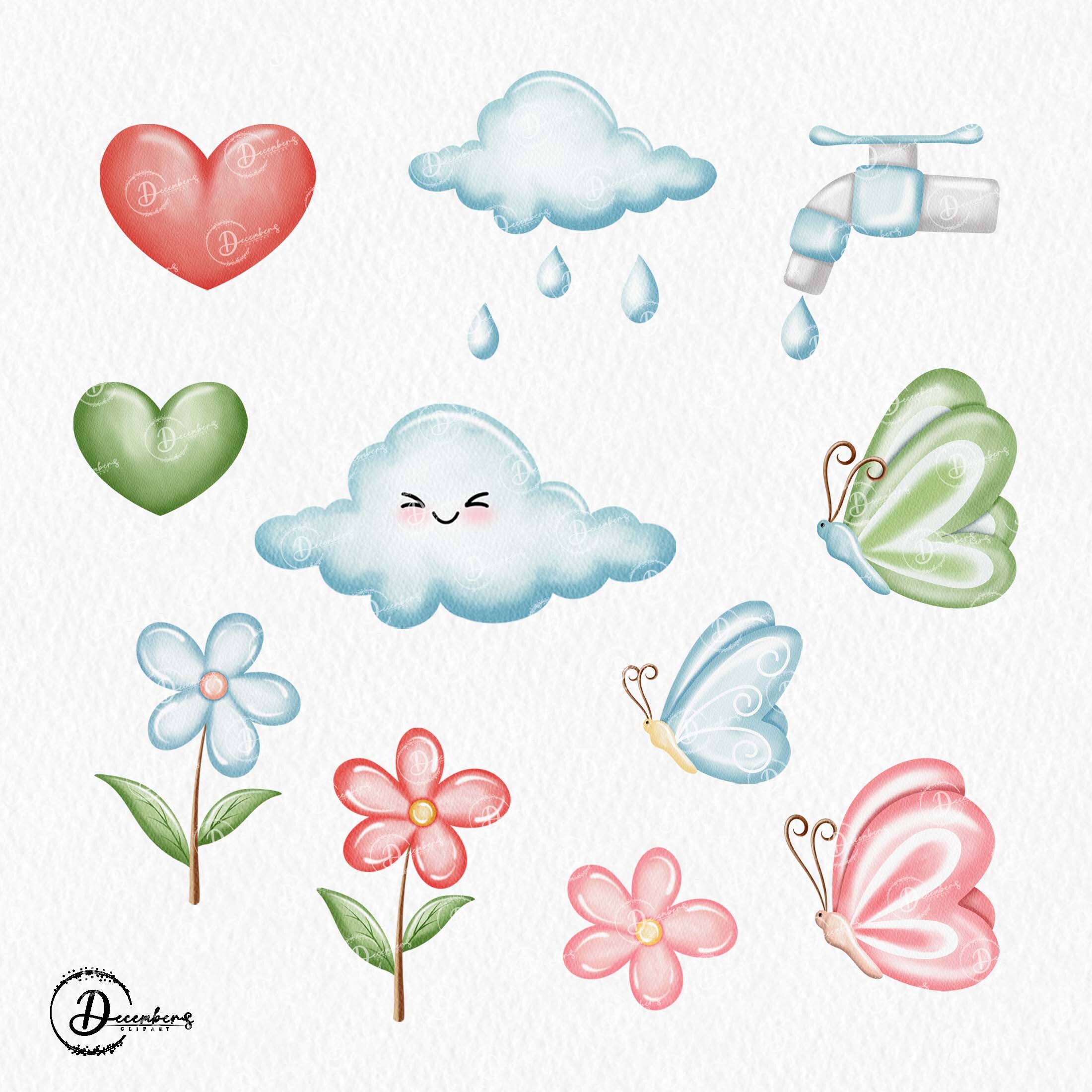 Earth Day, Watercolor Earth Day, Earth Day Clipart, Environment Clipart ...