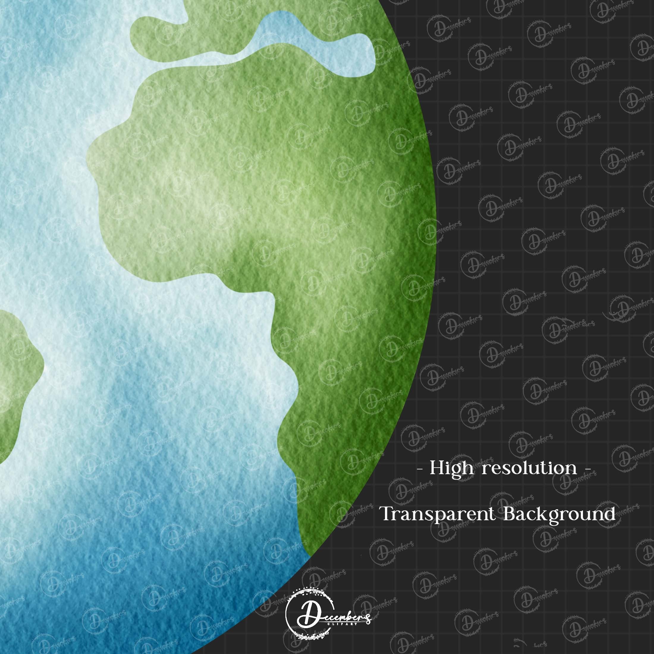 Earth Day, Watercolor Earth Day, Earth Day Clipart, Environment Clipart ...