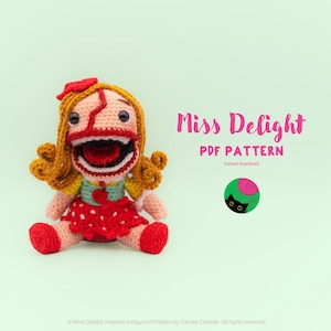 Miss Delight Plush - Etsy
