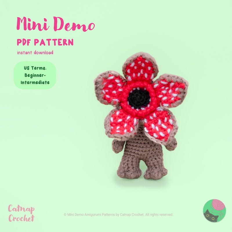 Demogorgon Crochet Dolls - Etsy UK