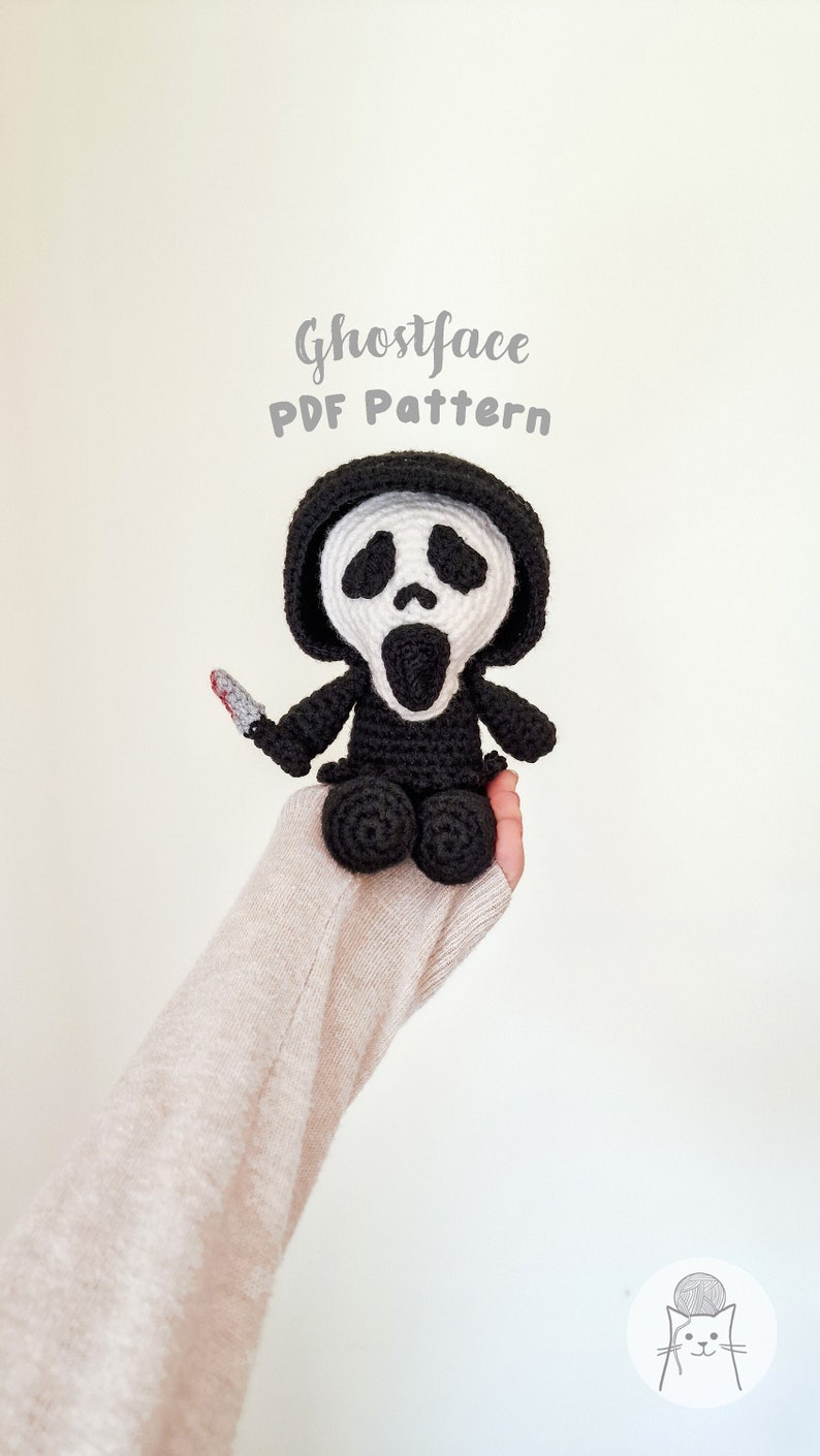 Ghostface, Dead by Daylight Crochet PDF Pattern - Etsy Australia