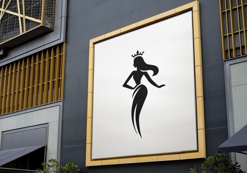 Silhouette Girlsilhouette Womanminimalist Woman Svgbeautiful Woman ...