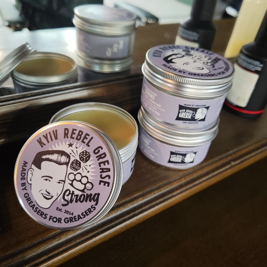 Classic Oil Based Authentic Handmade Hair Pomade Kyiv Rebel Grease ...