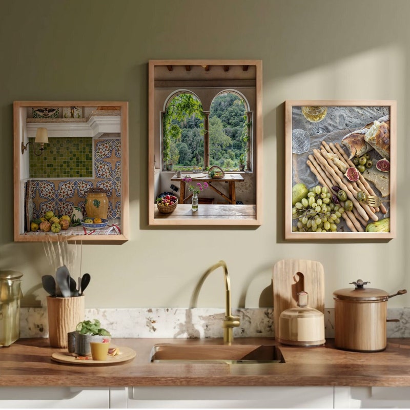Italian Kitchen Art - Etsy