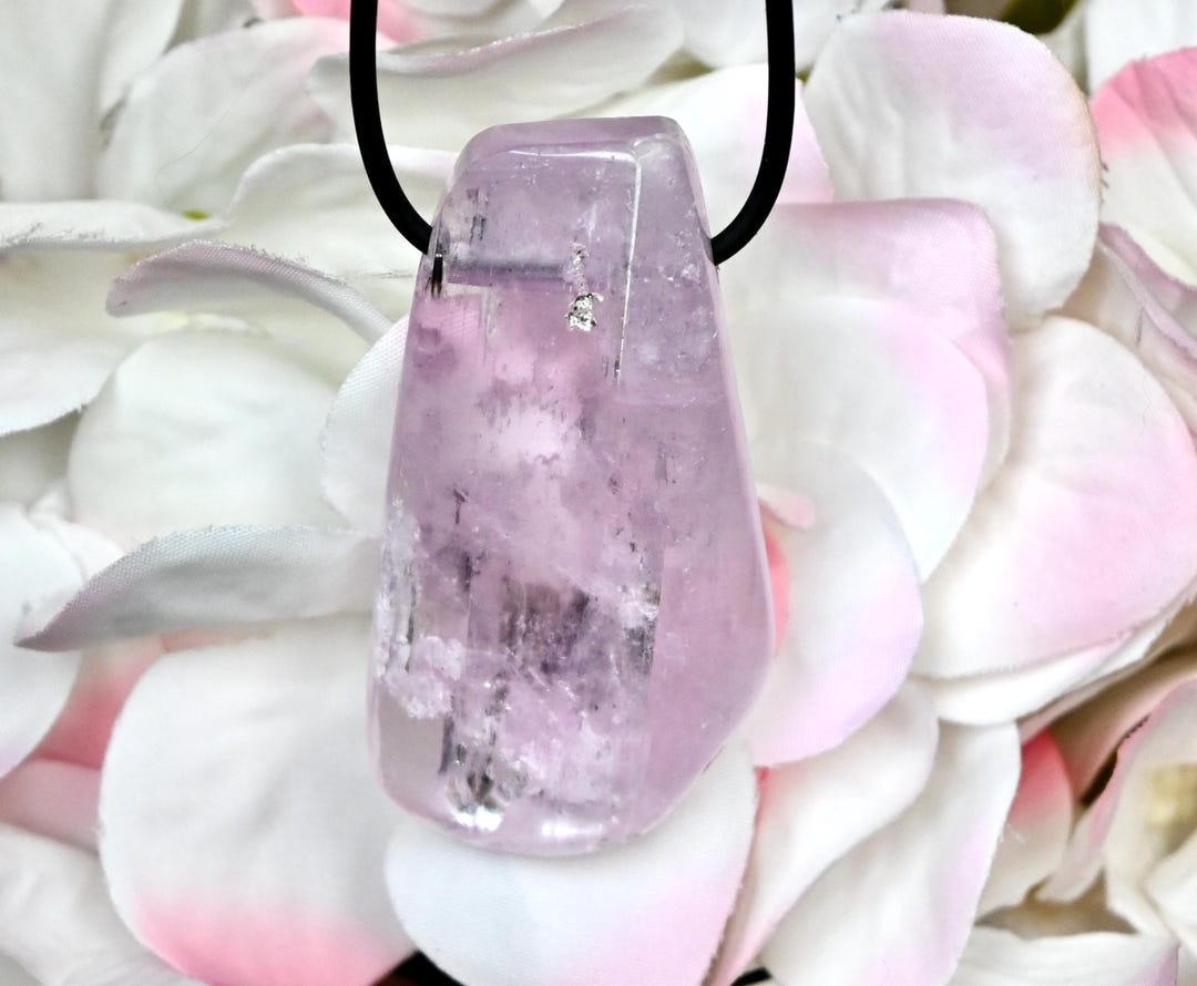 Very Beautiful, Large KUNZITE Crystal Pendant 137.3 Ct. - Etsy