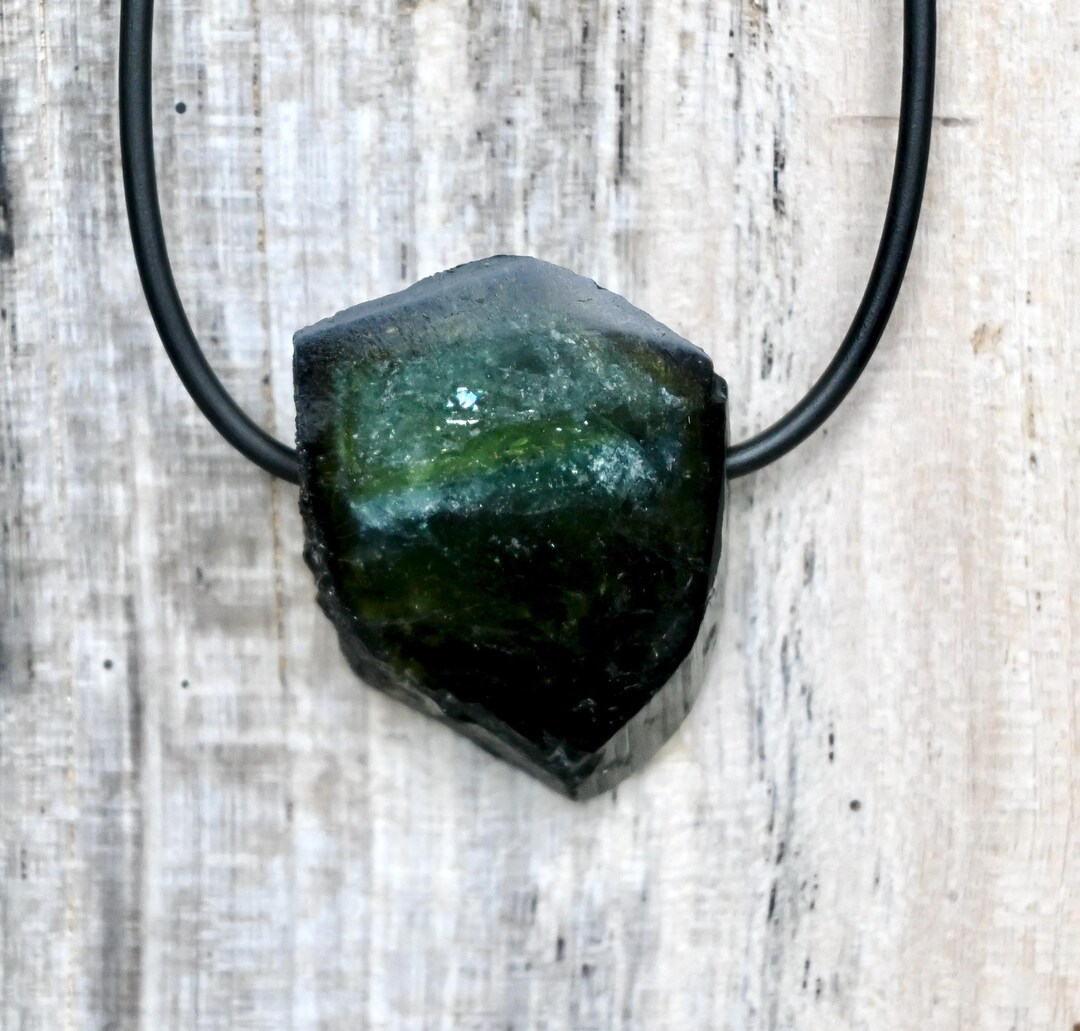 Beautiful Untreated MOOR'S HEAD TOURMALINE Pendant 55 Ct. - Etsy