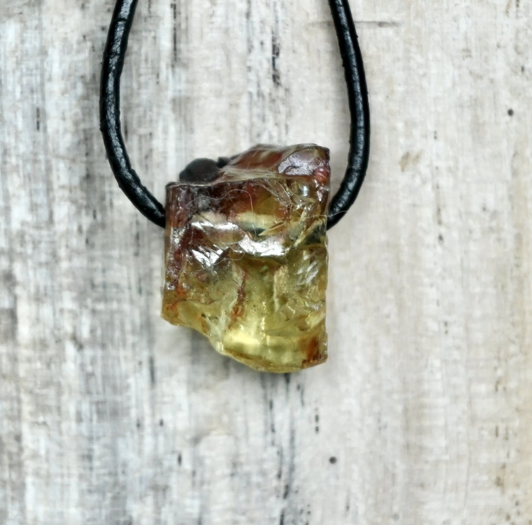 Beautiful APATITE Crystal Pendant Mexico - Etsy