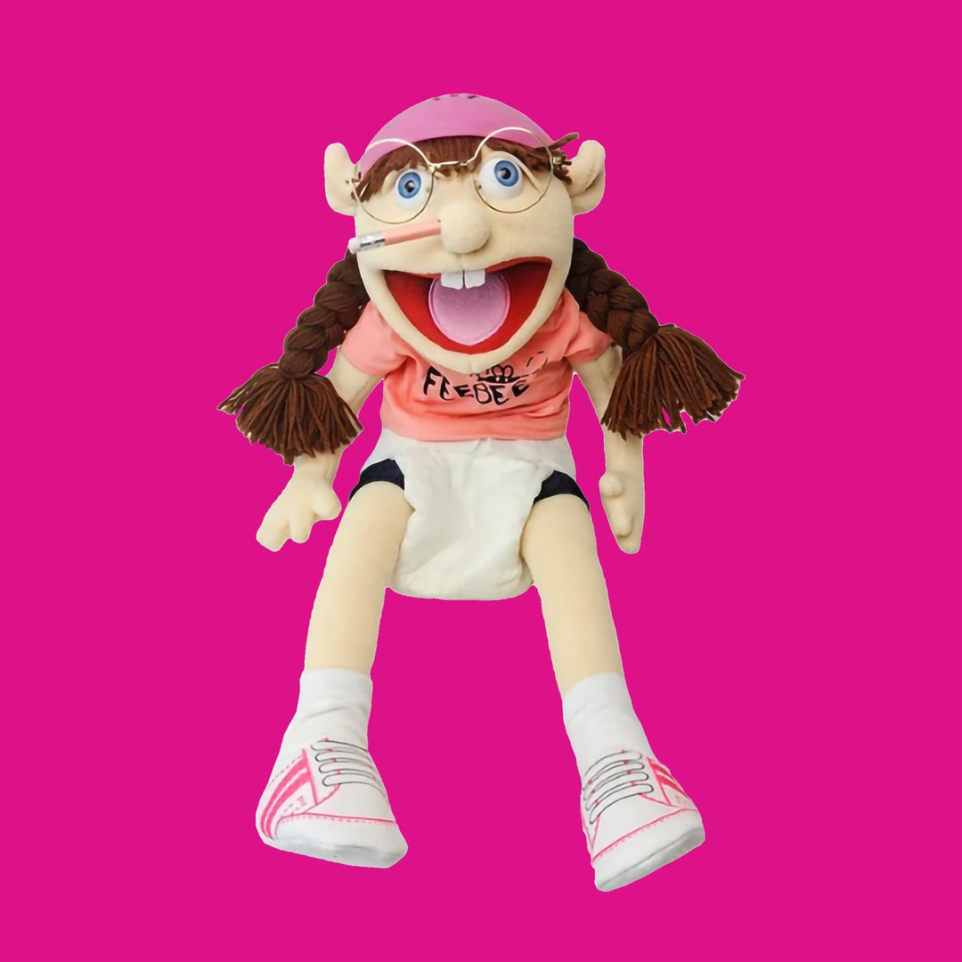 Giant Cute Feebee Plush Hand Puppet - Etsy