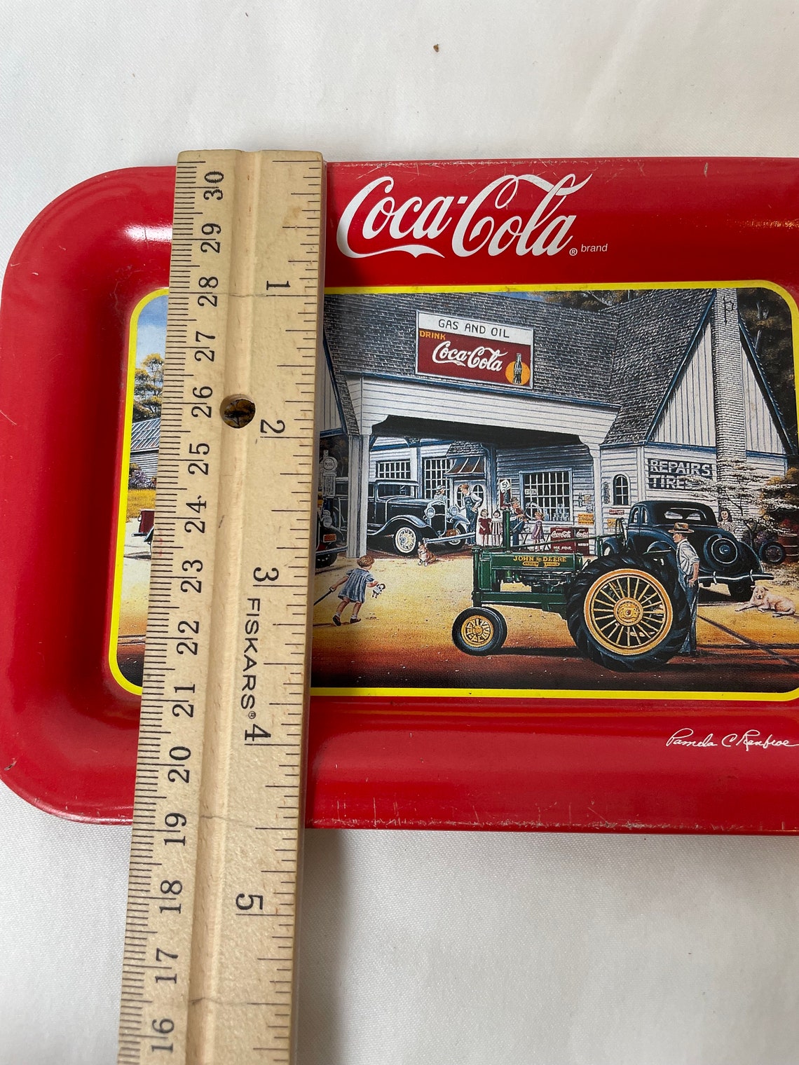 1998 Mini Coca Cola John Deere Tin Tray - Etsy