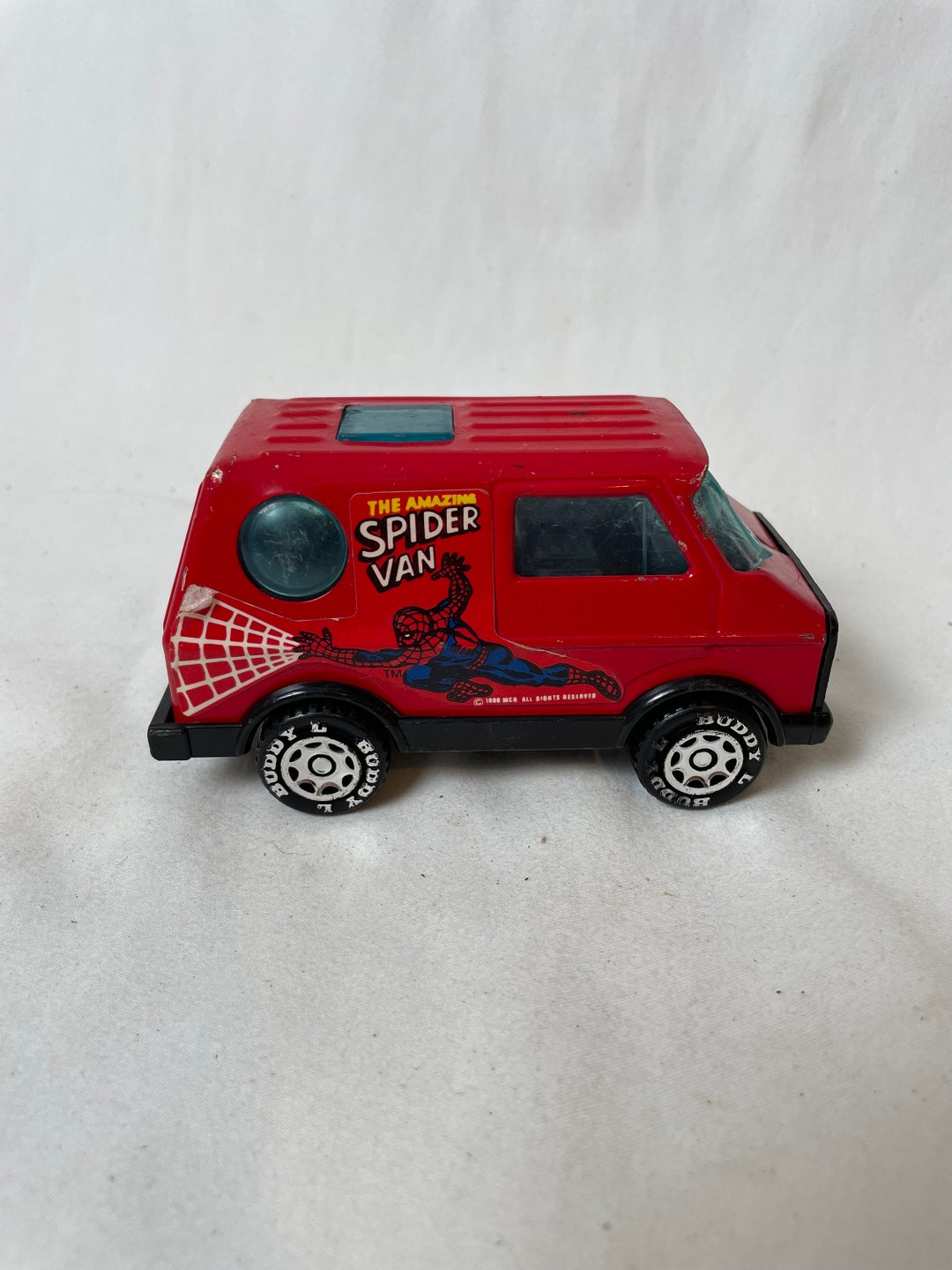 1984 the Amazing Spider Van, Buddy L, Pressed Steel. - Etsy